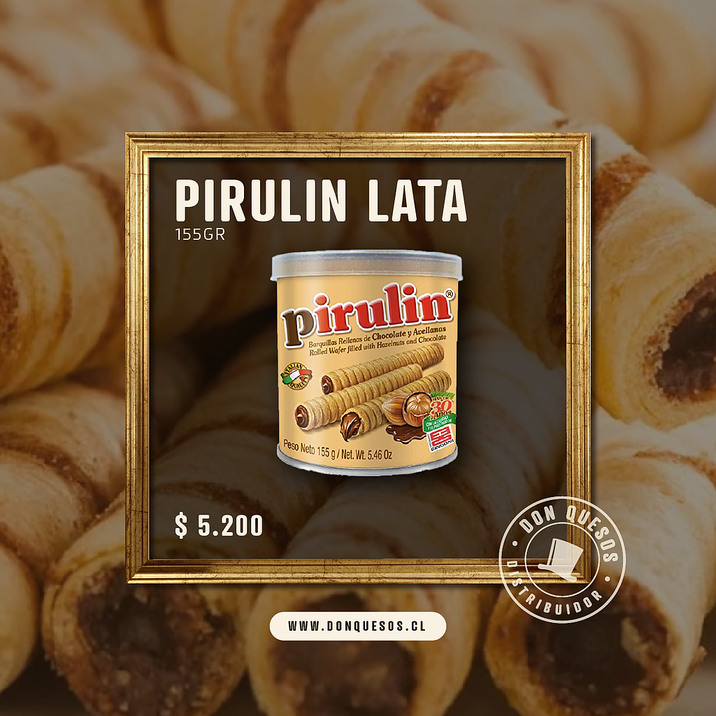 Pirulin Lata 155 gr | Don Quesos